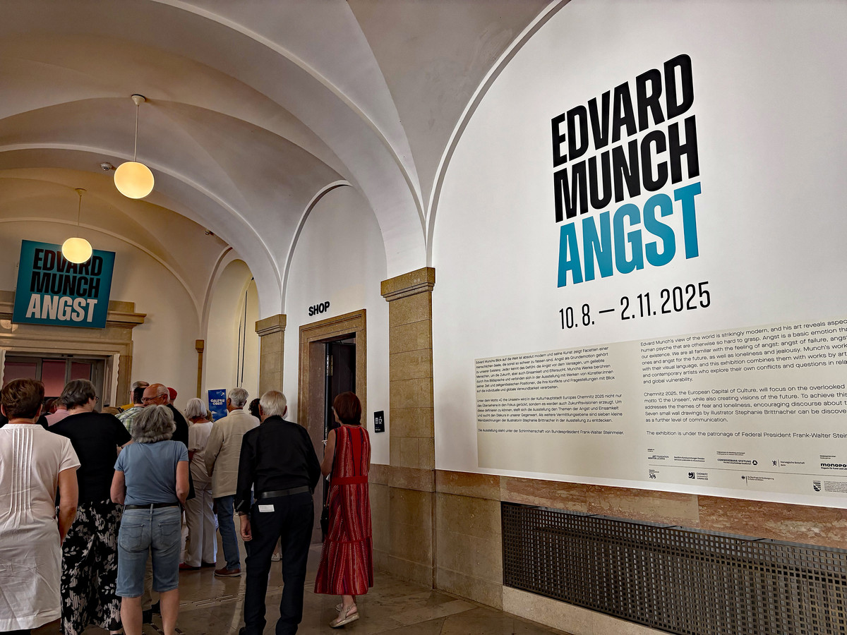 Chemnitz 2025: Freiwilligenbericht: Edvard Munchs „Angst ...
